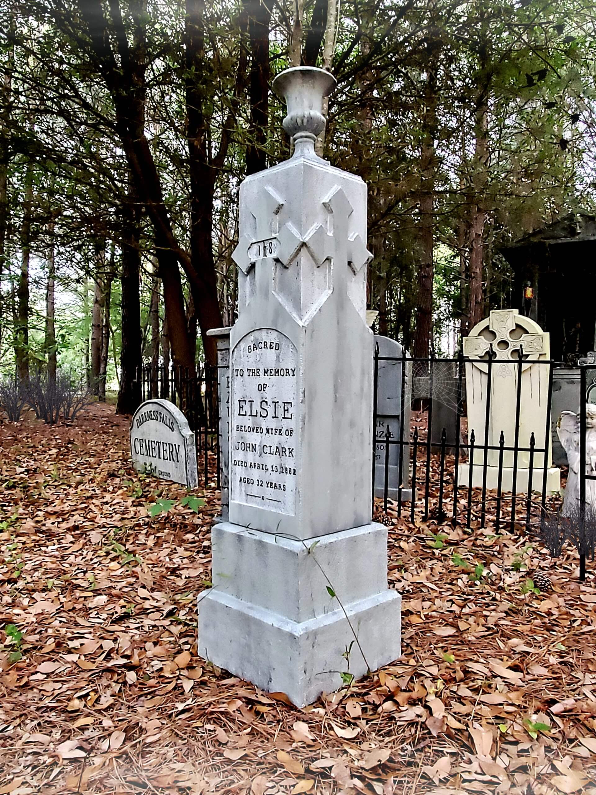 Evil Soul Studios Vintage Mr. & Mrs. Belanger Double Tombstone ...