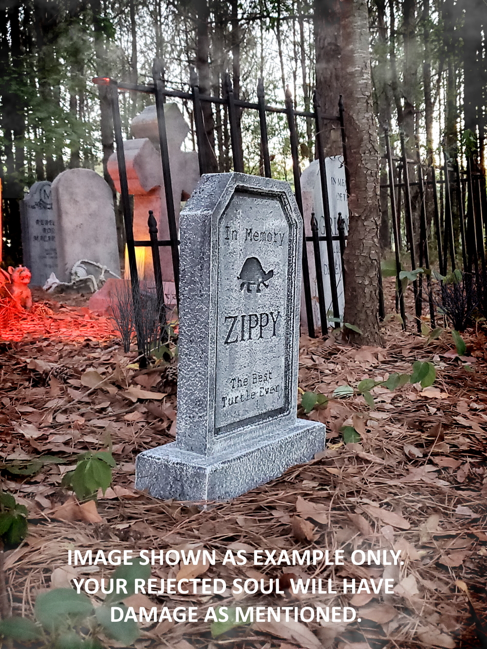 Evil Soul Studios Pet Cemetery Zippy Tombstone Halloween Prop – Evil ...